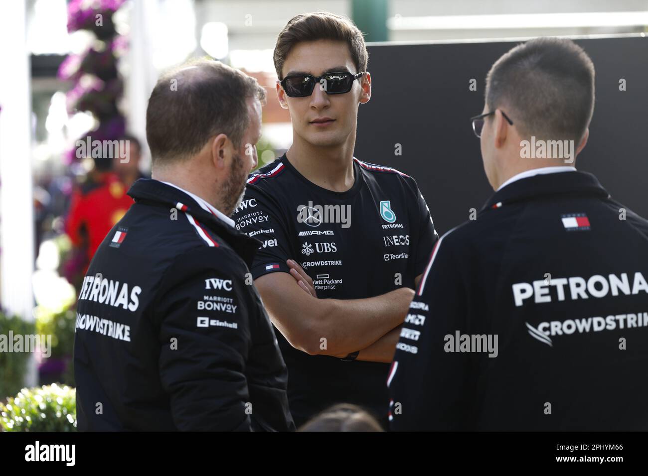 RUSSELL George (gbr), Mercedes AMG F1 Team W14, portrait during the ...