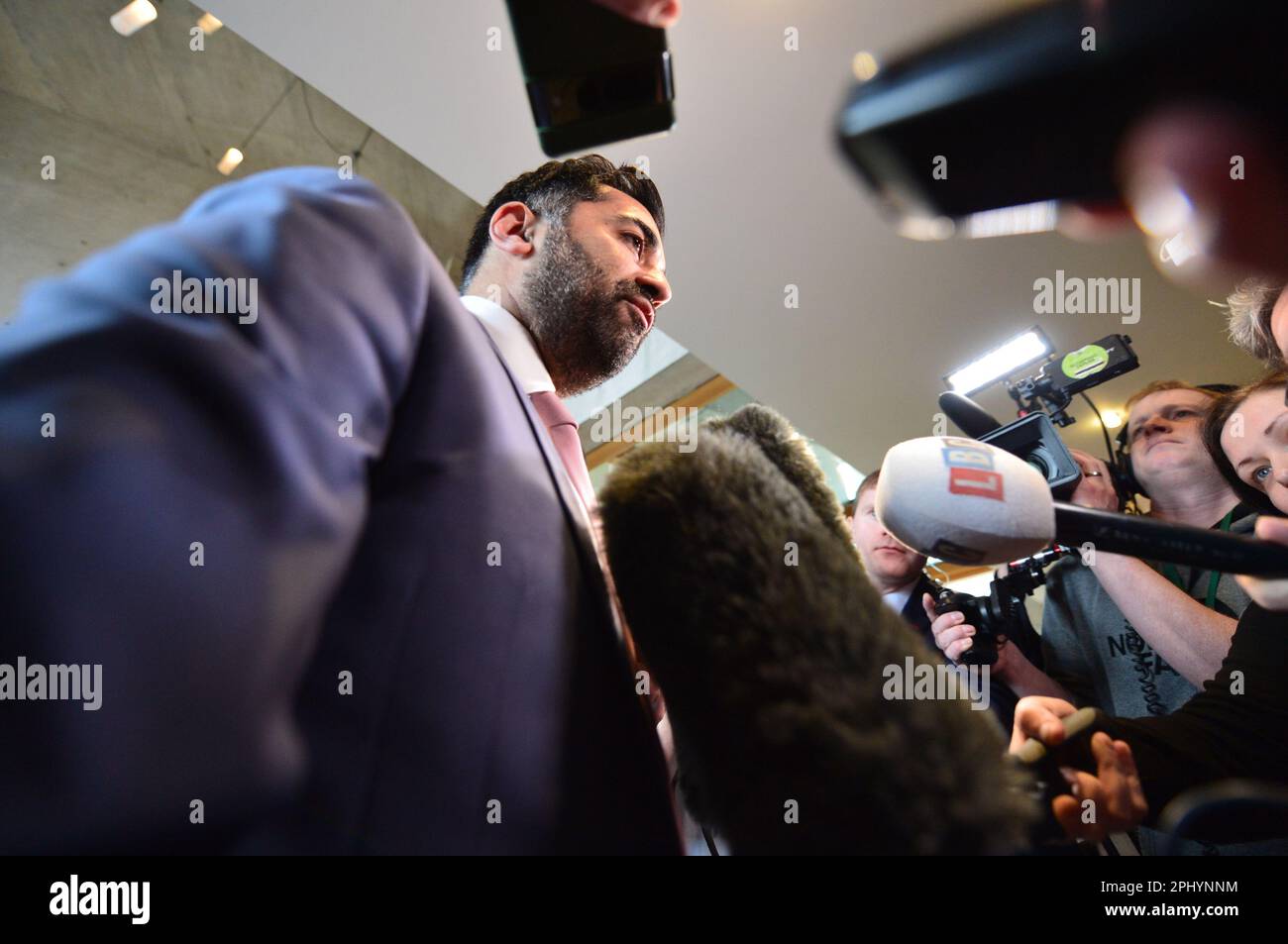 Interview média pac humza yousaf hi-res stock photography and images ...