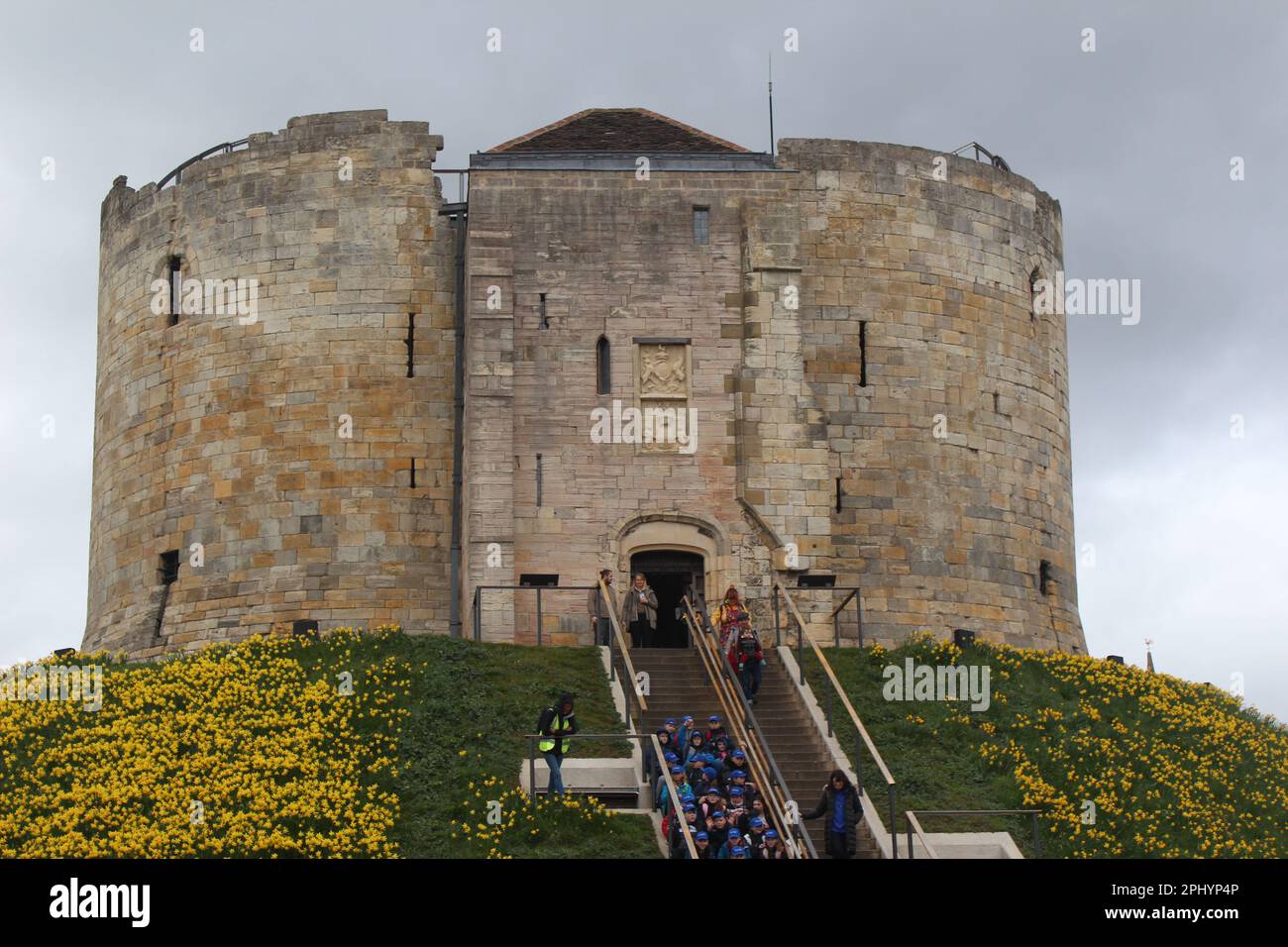 Clifford's Tower, York, England Stock Photo - Alamy