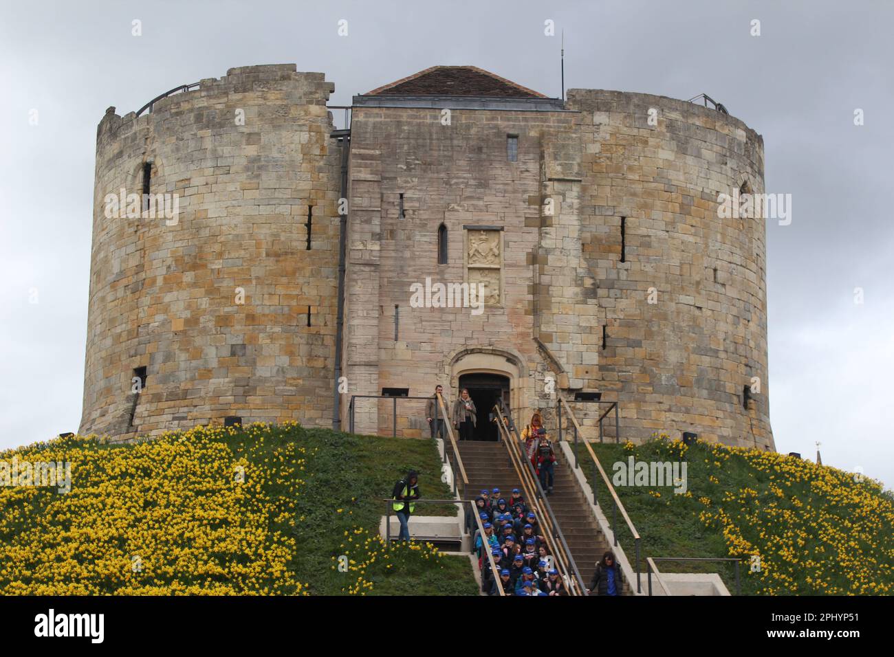 Clifford's Tower, York, England Stock Photo - Alamy