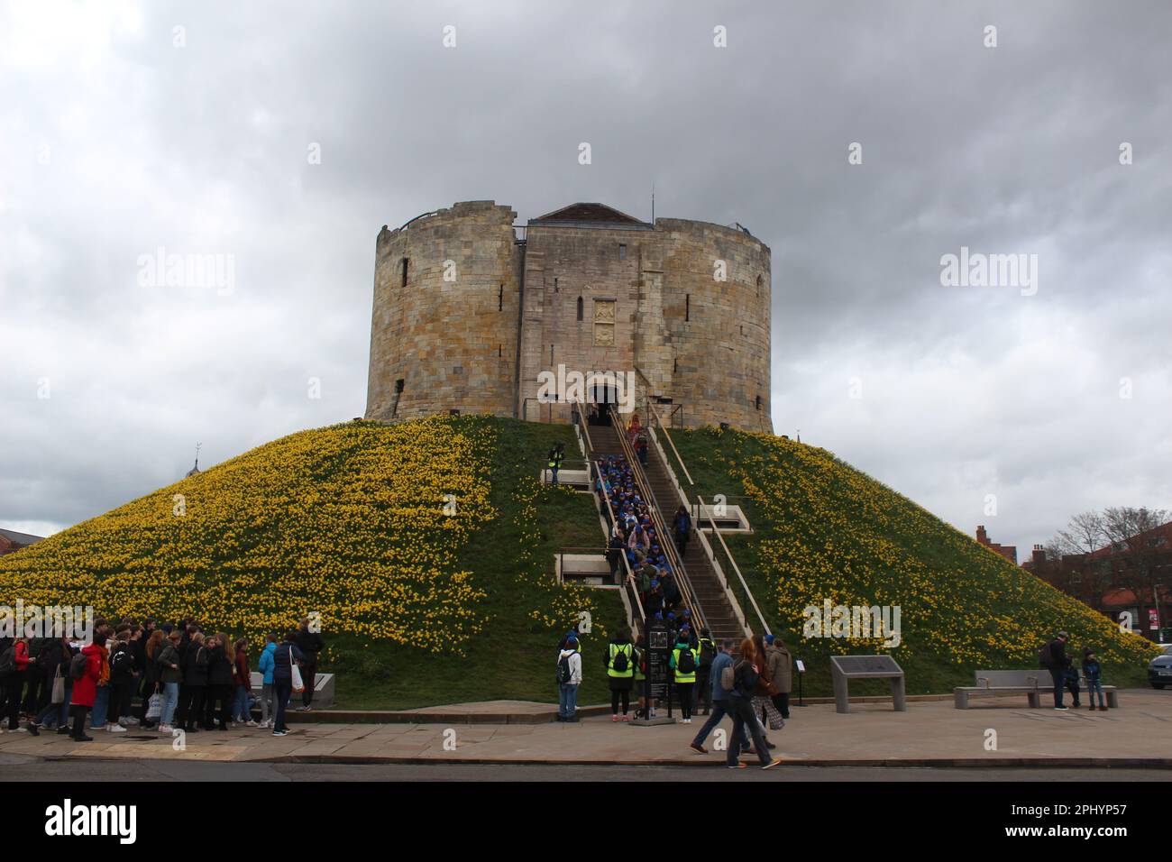 Clifford's Tower, York, England Stock Photo - Alamy