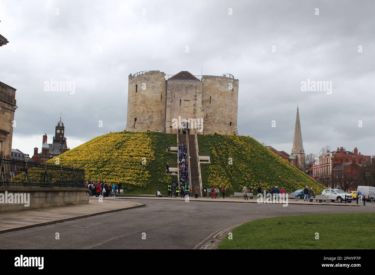 Clifford's Tower, York, England Stock Photo - Alamy