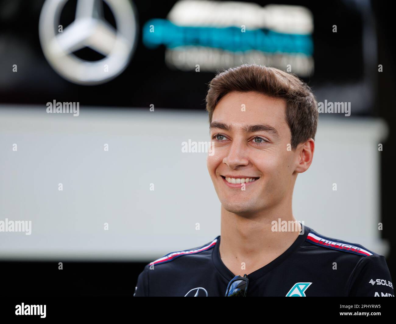 George russell albert park hi-res stock photography and images - Alamy