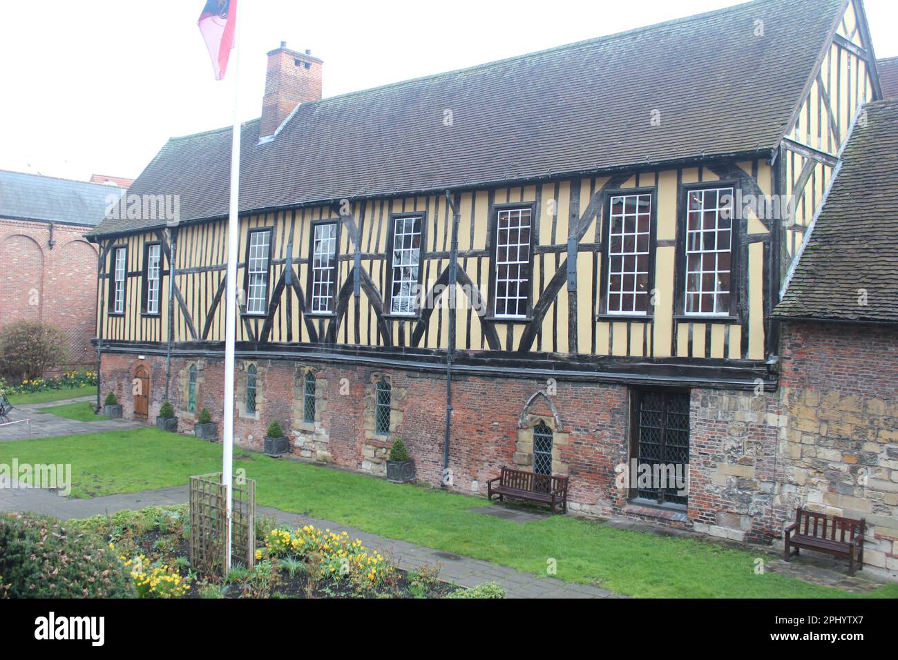 Merchants Adventurers Hall, York ,Yorkshire, England, UK Stock Photo ...