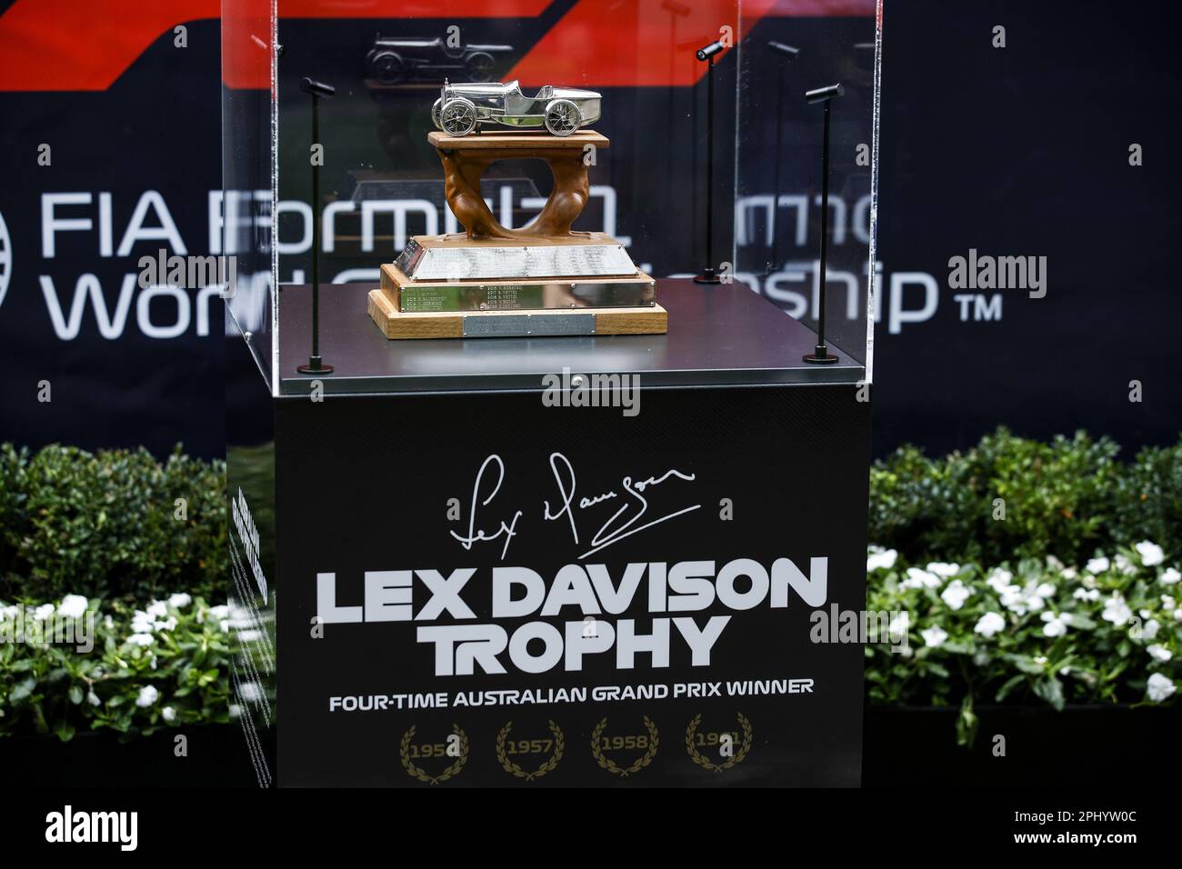 Lex Davison Trophy, Four-time Australian Grand Prix Winner during the ...
