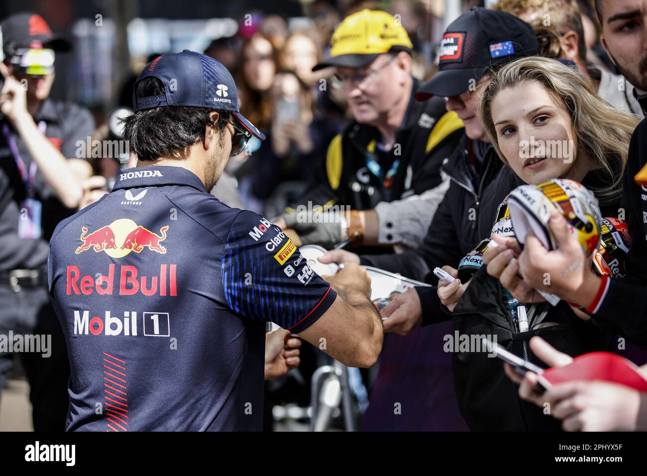 PEREZ Sergio (mex), Red Bull Racing RB19, portrait during the Formula 1 ...