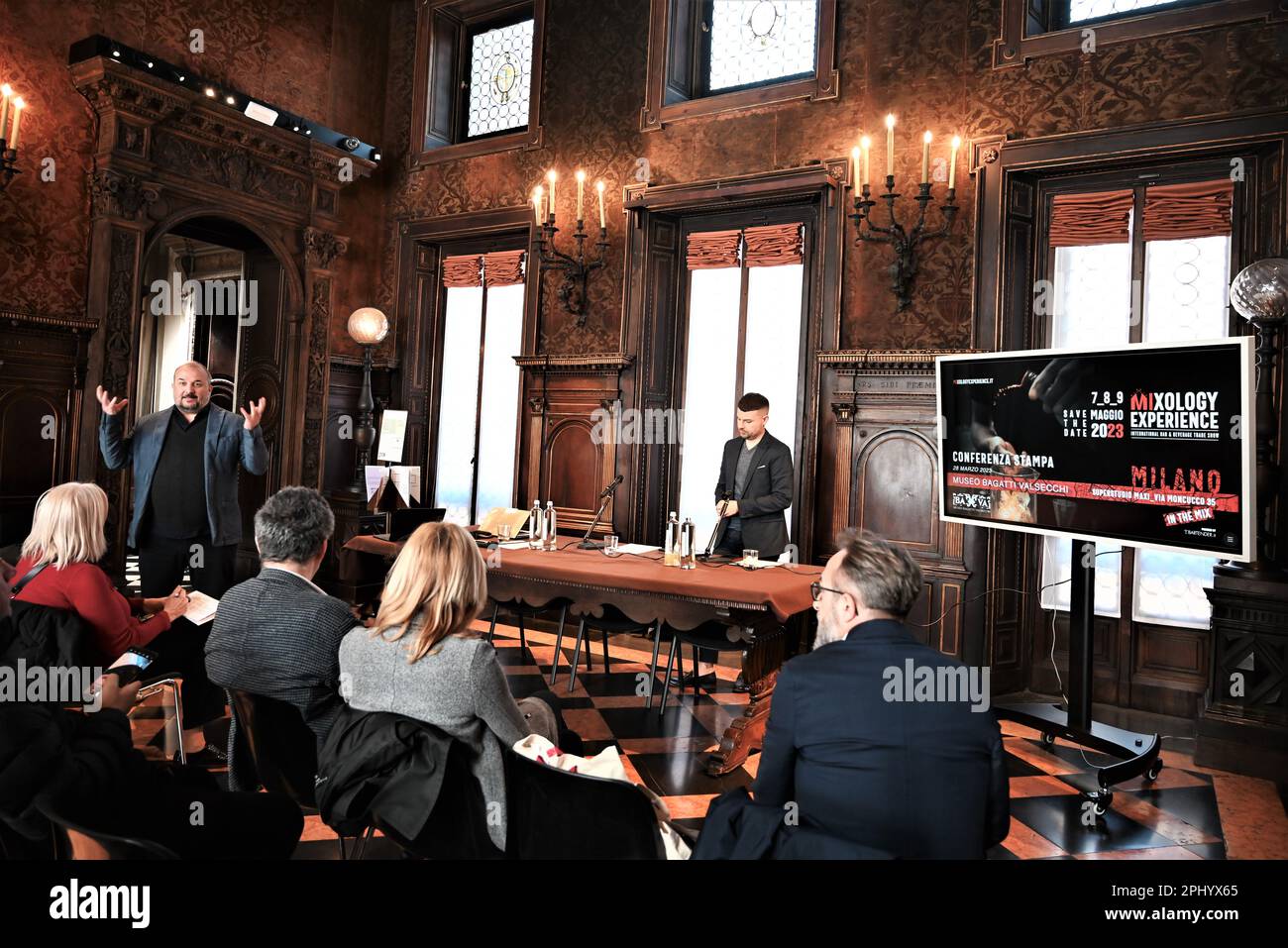 Milan, . 30th Mar, 2023. Milan, Italy MIXOLOGY EXPERIENCE 2023 event ...