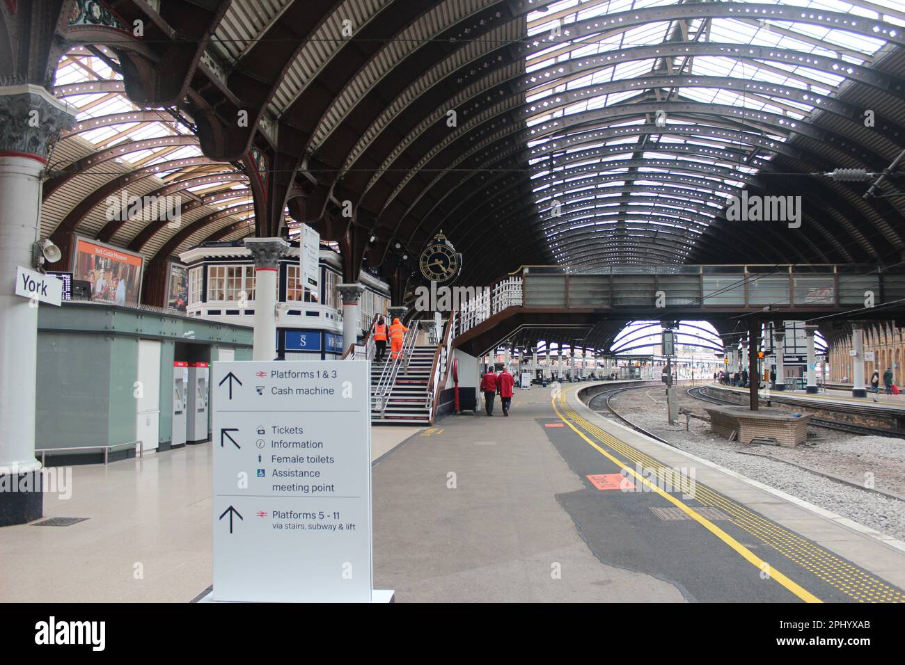 York Railway Station Stock Photo - Alamy