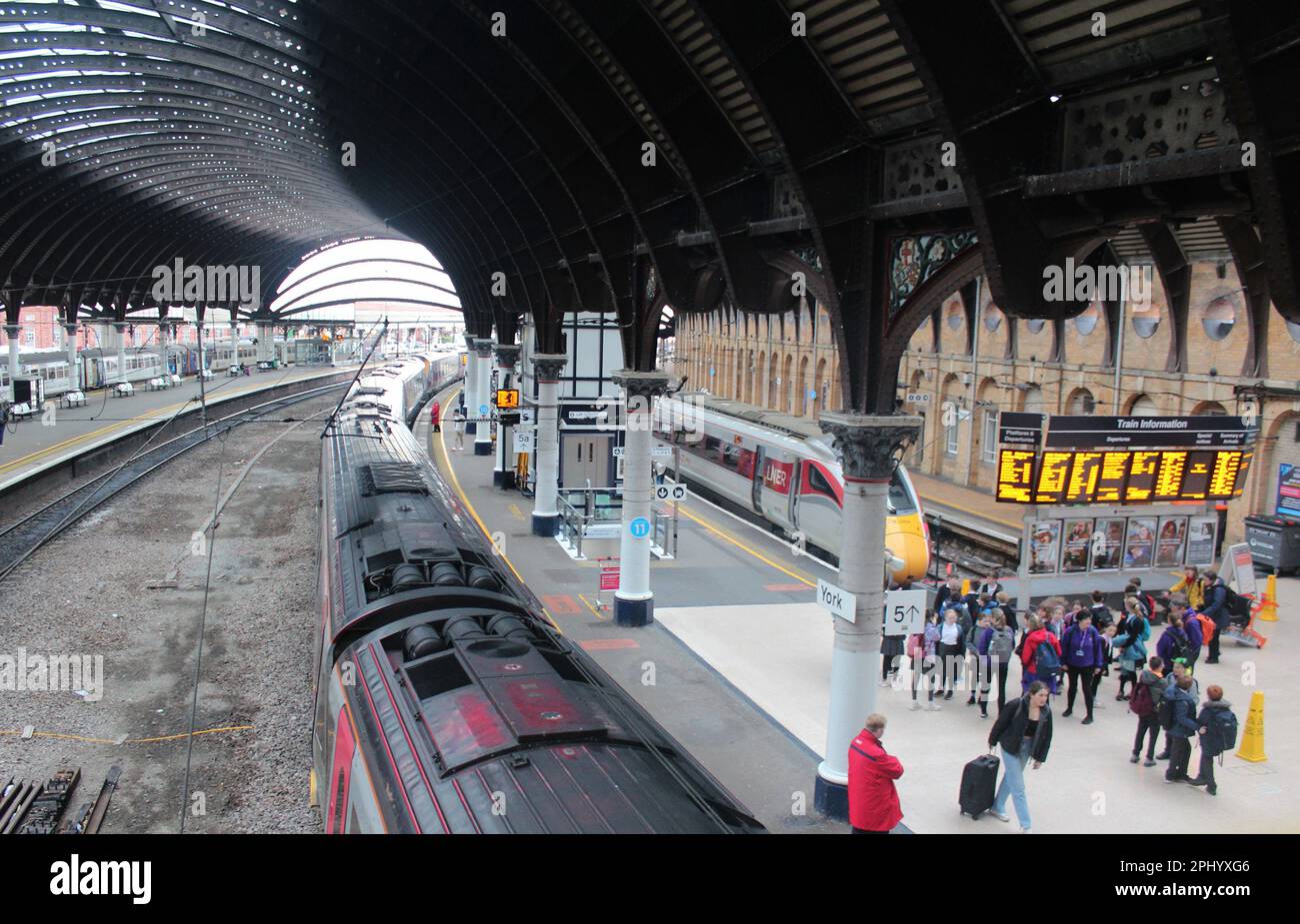 York Railway Station Stock Photo - Alamy