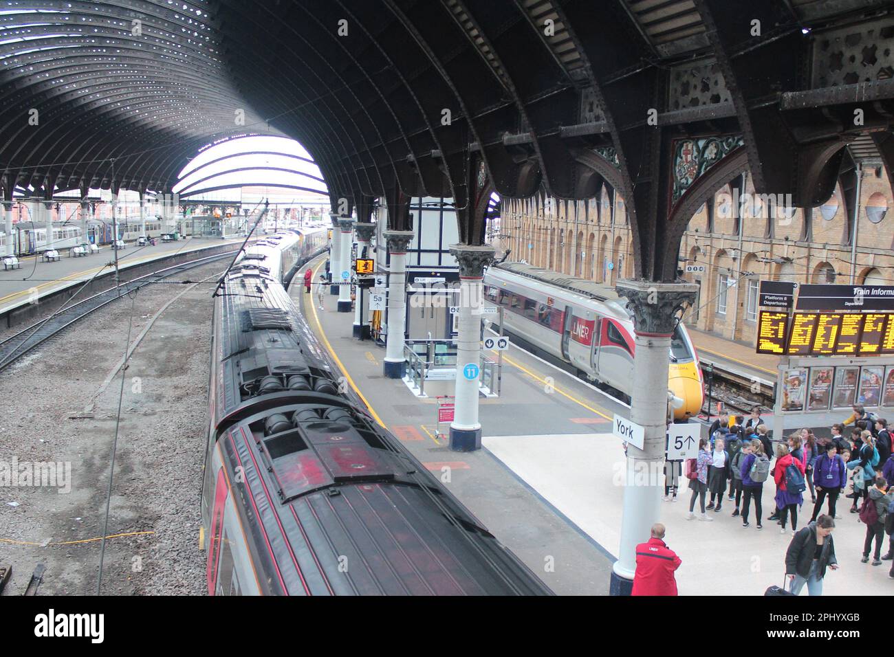 York Railway Station Stock Photo - Alamy