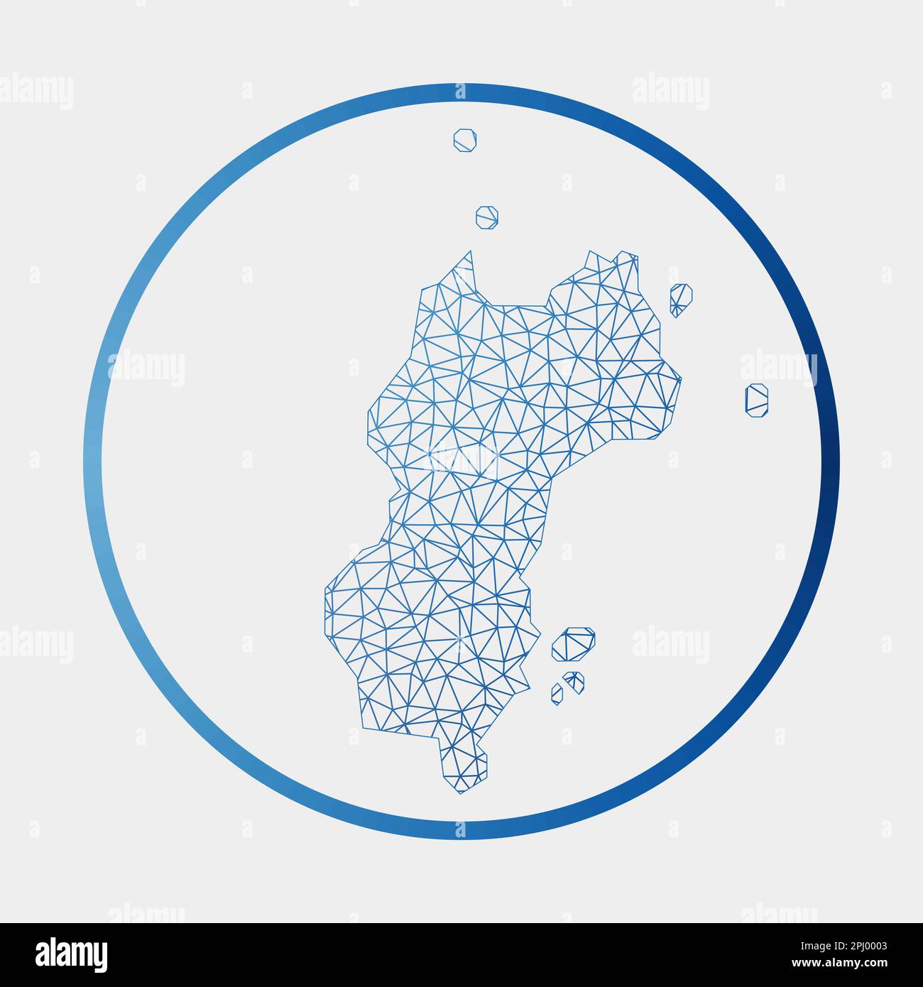 Island mustique map hi-res stock photography and images - Alamy