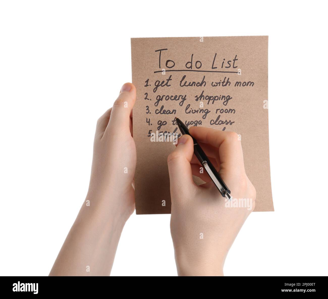 Checking list Cut Out Stock Images & Pictures - Alamy