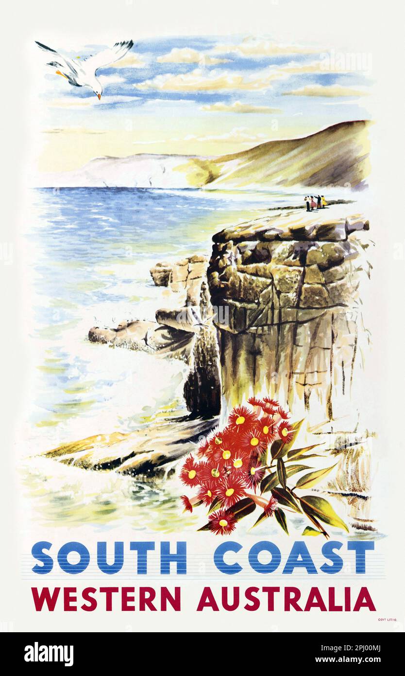 1940s travel poster hi-res stock photography and images - Alamy