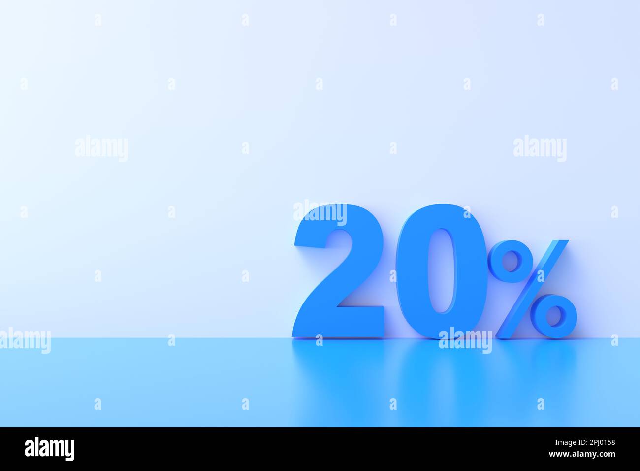 20 percent discount blue hi-res stock photography and images - Alamy