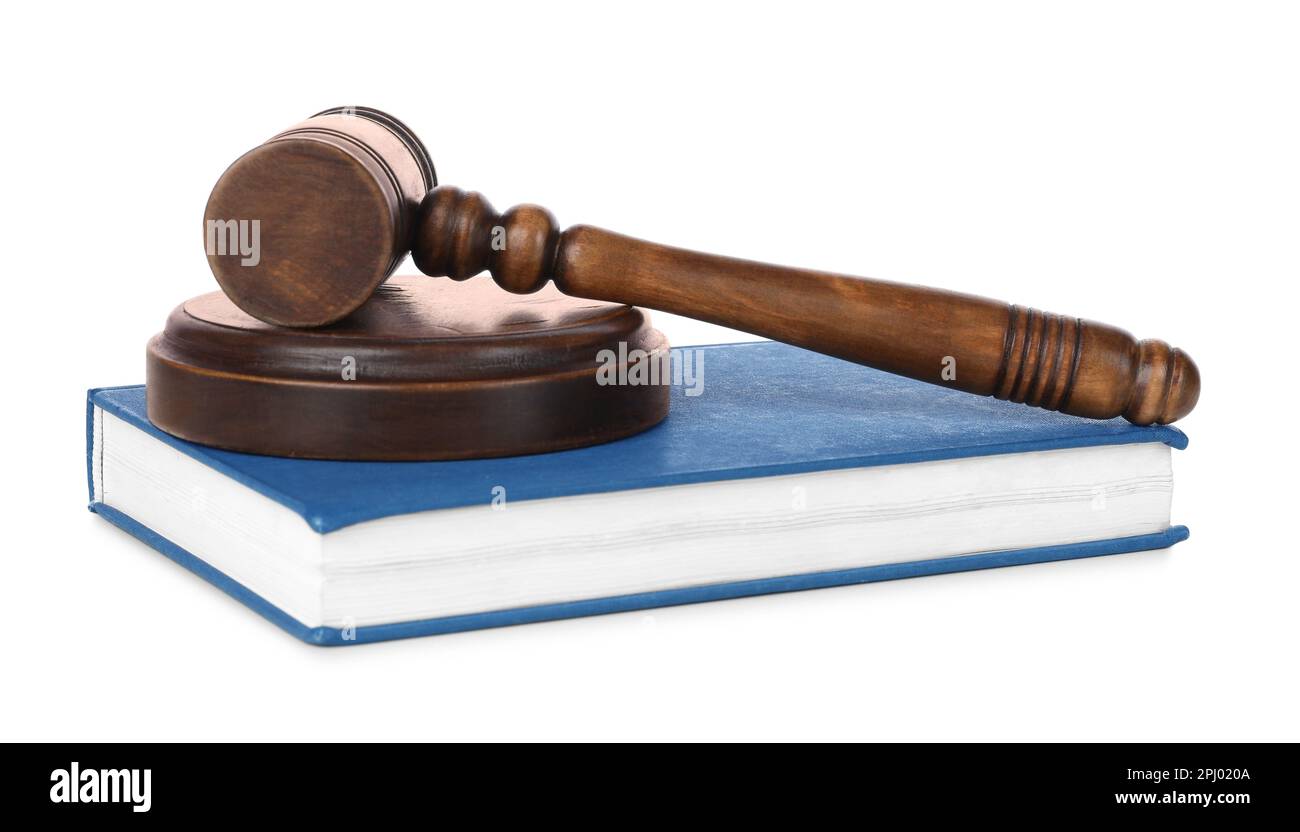 Judge gavel book on Cut Out Stock Images & Pictures - Alamy