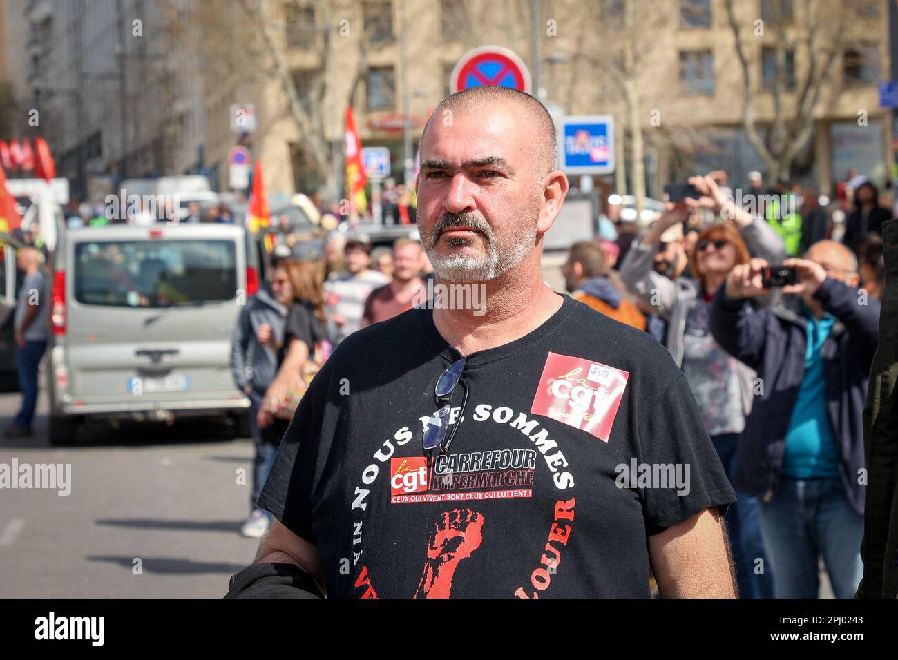 French general confederation of labour hi-res stock photography and ...