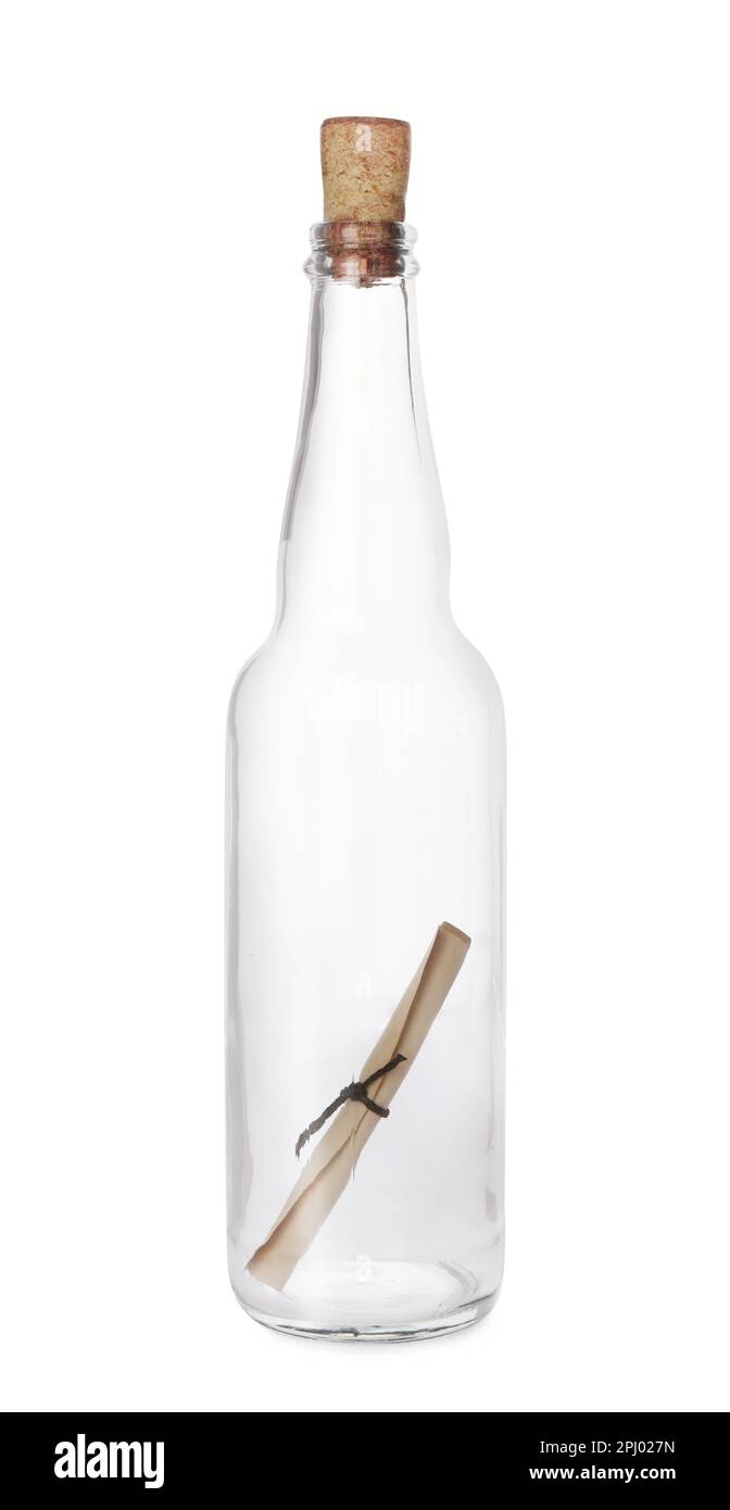 Corked glass bottle hi-res stock photography and images - Alamy