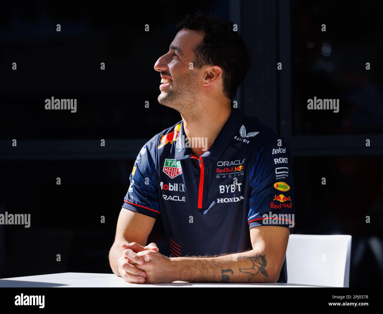 Portrait of red bull racing driver hi-res stock photography and images ...