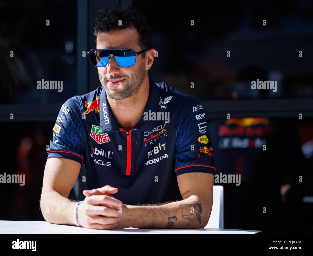 Albert Park, 30th March 2023 Daniel Ricciardo (AUS) reserve driver of ...