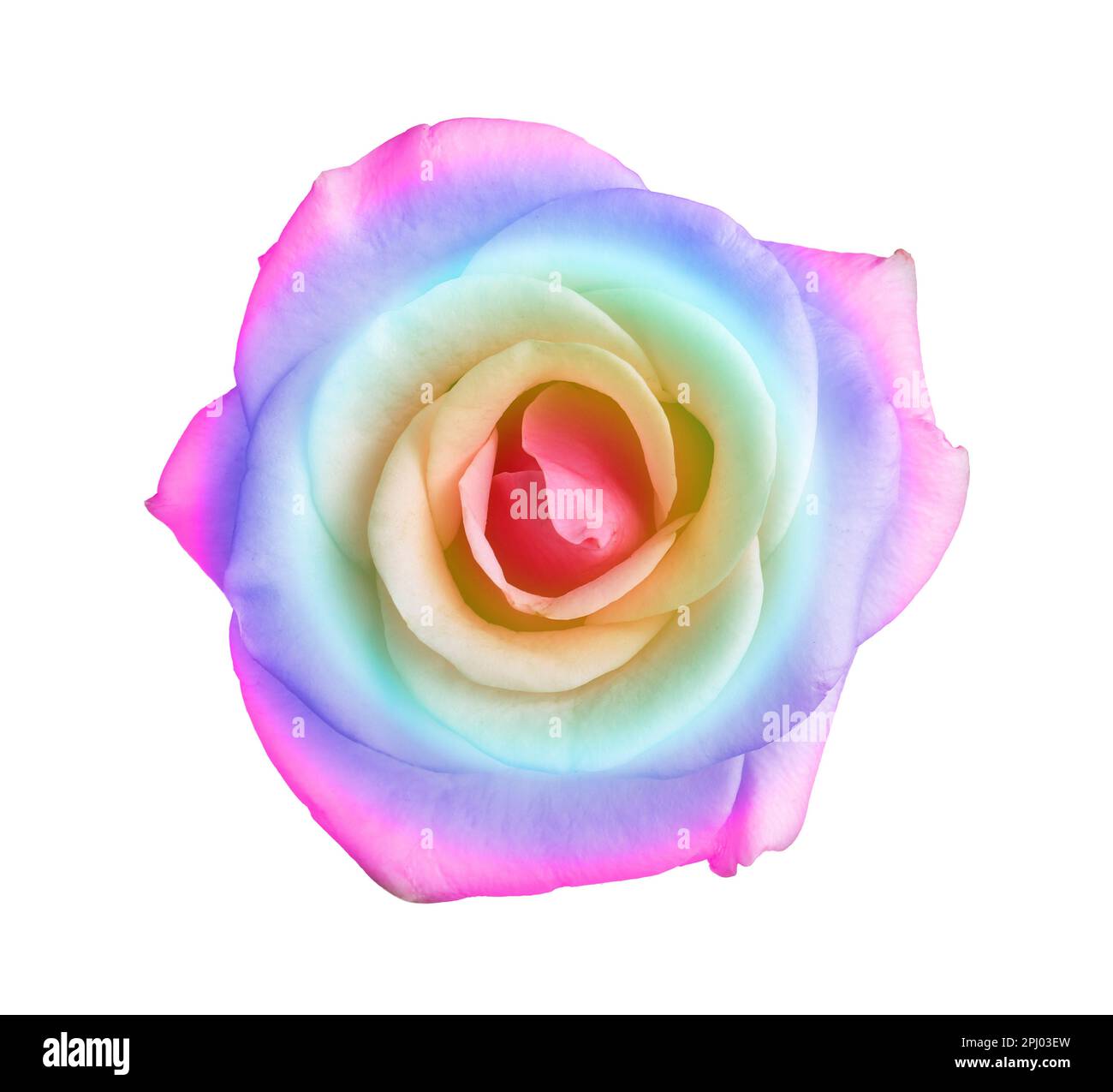 Beautiful view rainbow in Cut Out Stock Images & Pictures - Alamy