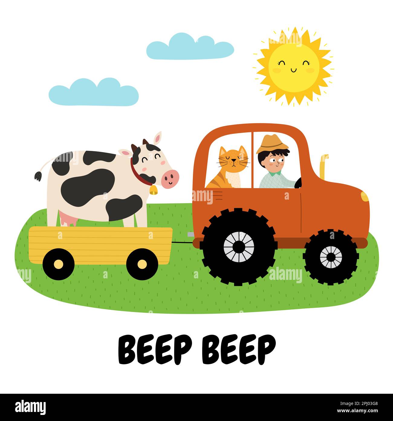 Trailer cat Stock Vector Images - Alamy