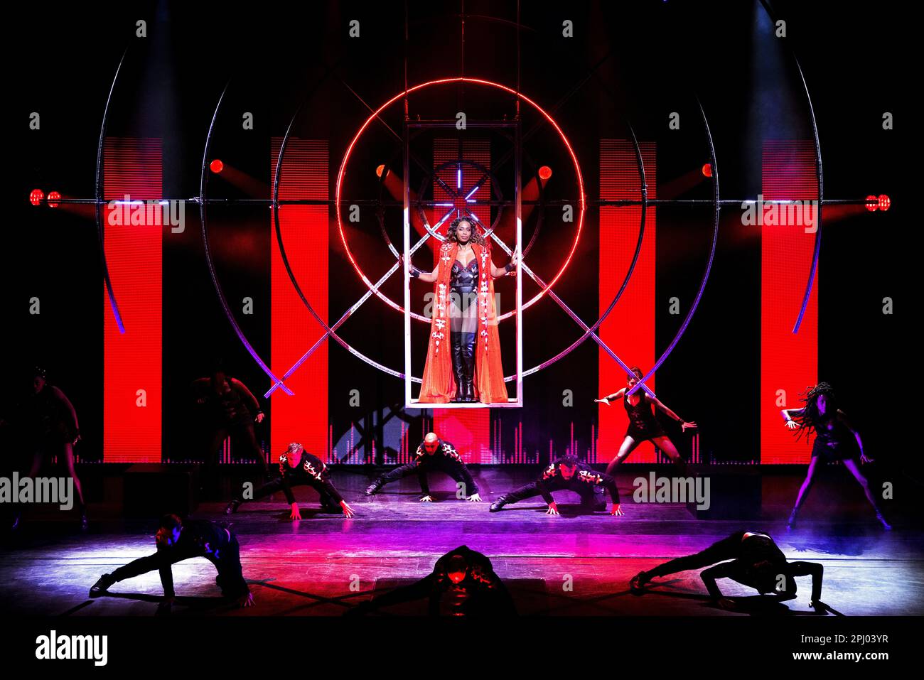 UTRECHT - The preview of musical The Bodyguard. The musical based on ...