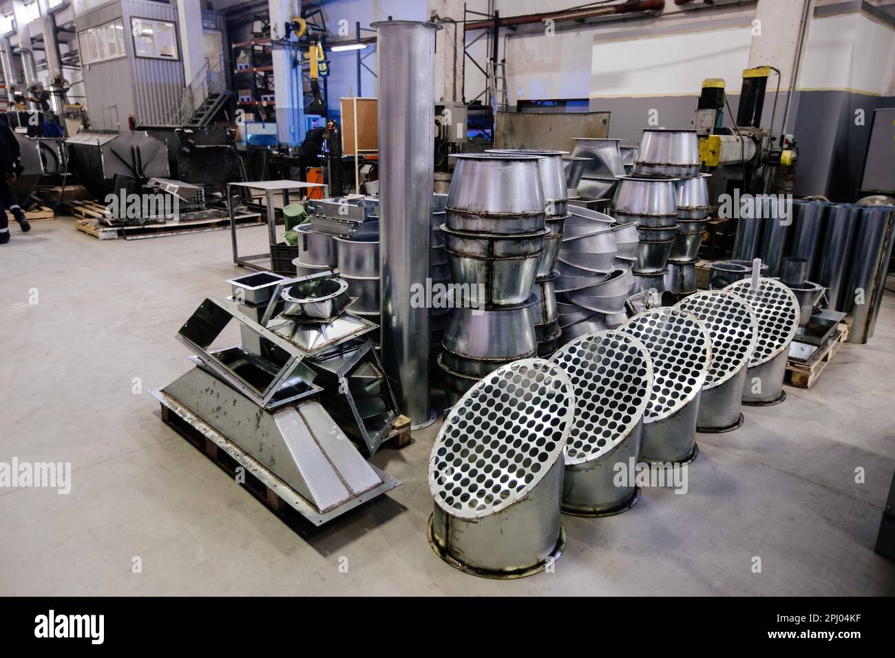 Spare parts for construction of ducts of industrial heating, drying and ...