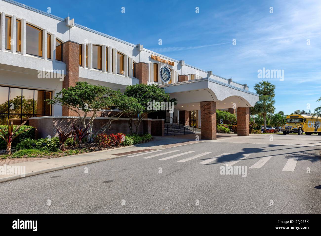 University of Central Florida campus in Orlando, Florida Stock Photo ...