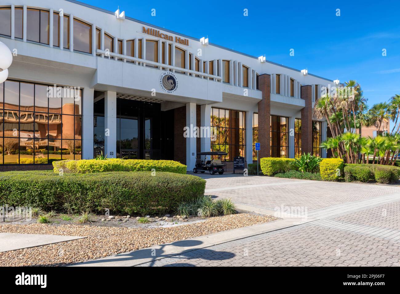 University of Central Florida campus in Orlando, Florida Stock Photo ...
