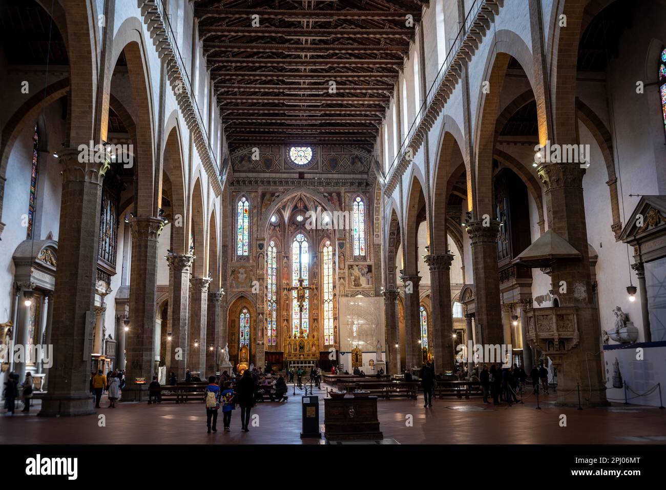 The Opera di Santa Croce, a Franciscan Basilica. Santa Croce, Florence ...