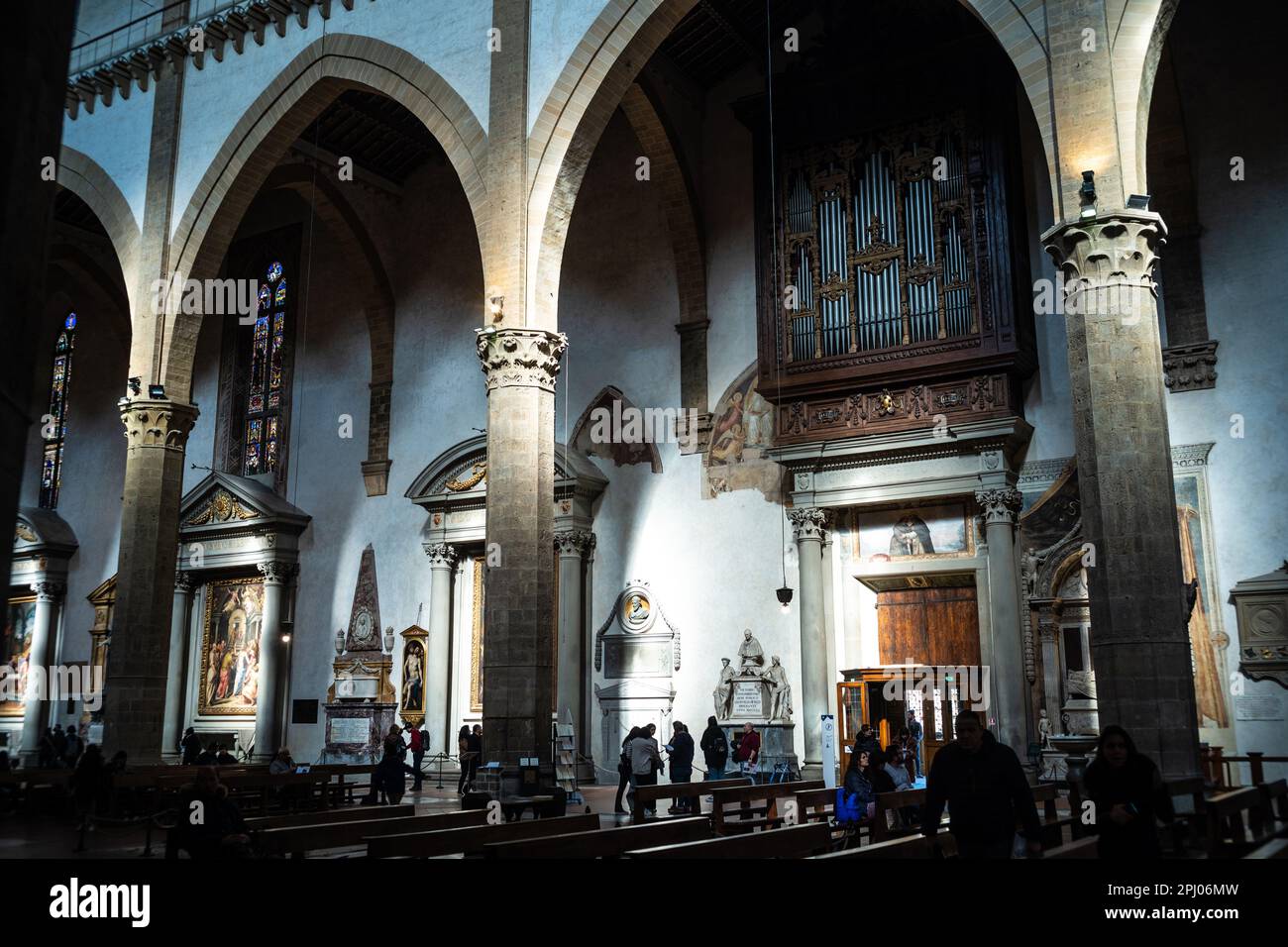 The Opera di Santa Croce, a Franciscan Basilica. Santa Croce, Florence ...