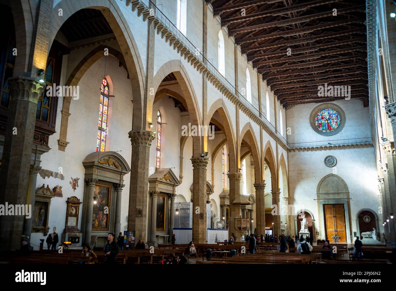 The Opera di Santa Croce, a Franciscan Basilica. Santa Croce, Florence ...