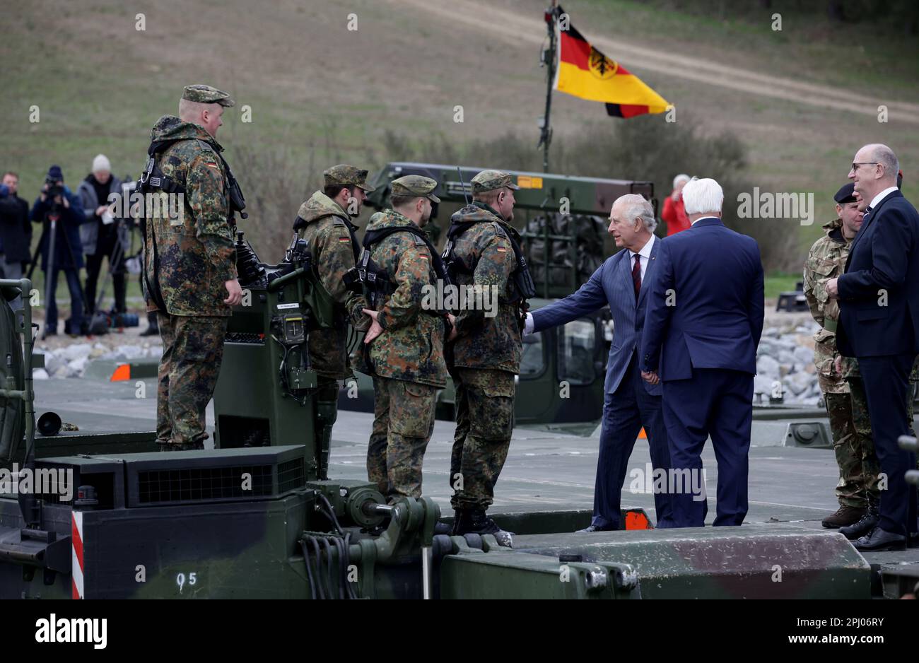 Finowfurt, Germany. 30th Mar, 2023. Brandenburg's Prime Minister ...