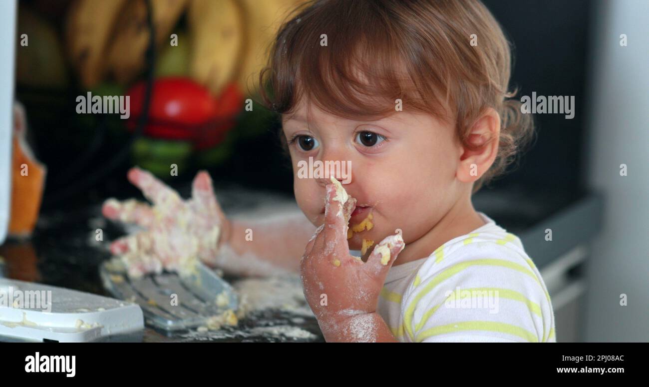 Chef boy tasting caucasian hi-res stock photography and images - Alamy