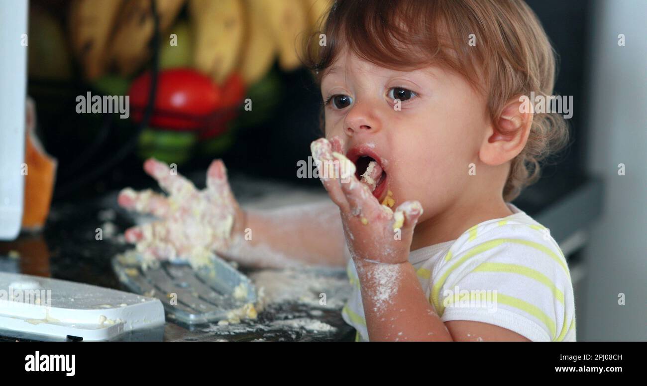 Chef boy tasting caucasian hi-res stock photography and images - Alamy