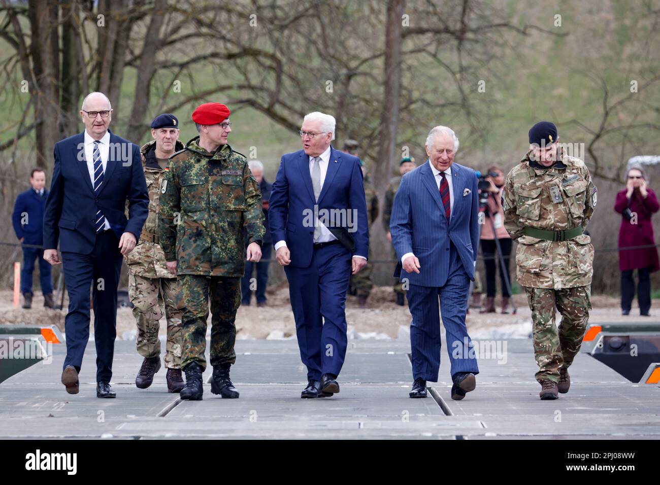 Finowfurt, Germany. 30th Mar, 2023. Brandenburg's Minister President ...
