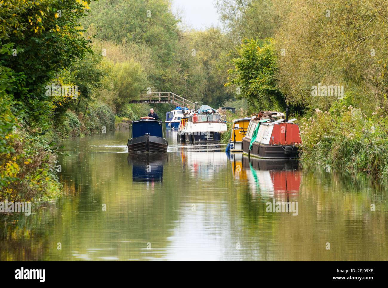 Kennet and Avon canal, near Bath, Somerset, England Stock Photo - Alamy