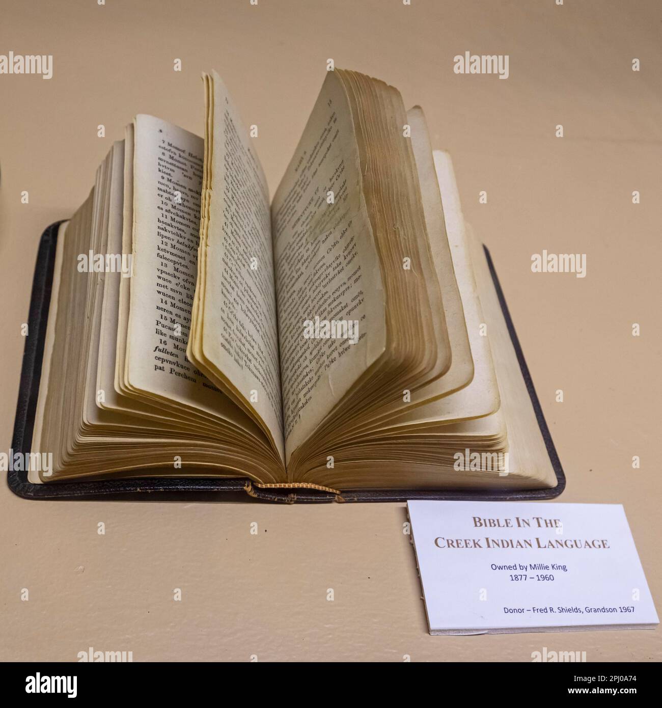 Muskogee language hi-res stock photography and images - Alamy