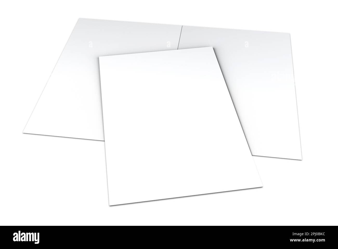 Restaurant Menu 3D Rendering on Isolated Background Stock Photo - Alamy