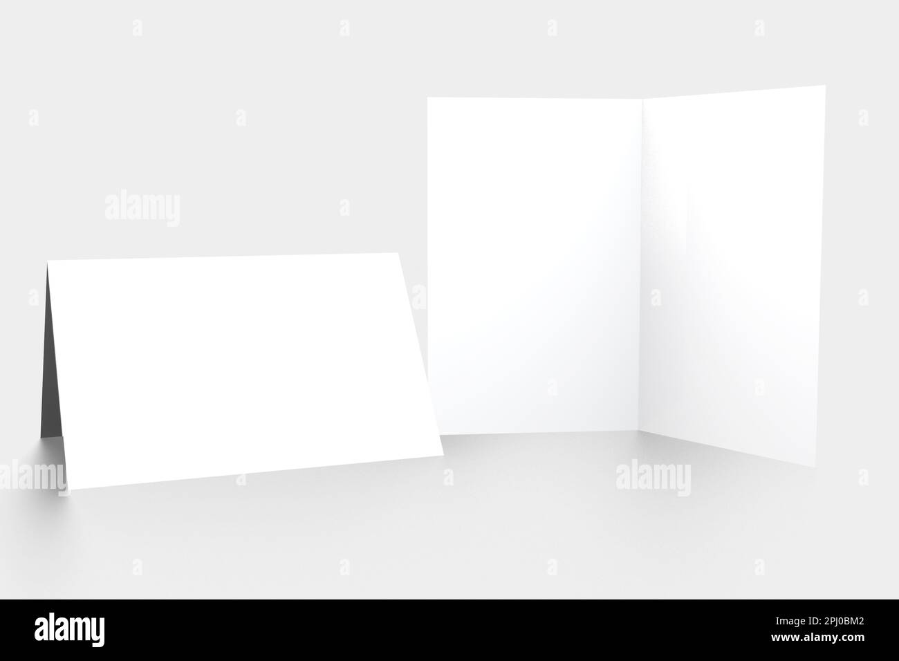 Restaurant Menu 3D Rendering on Isolated Background Stock Photo - Alamy