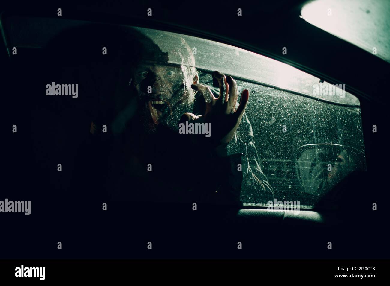 Scary man car window hi-res stock photography and images - Alamy