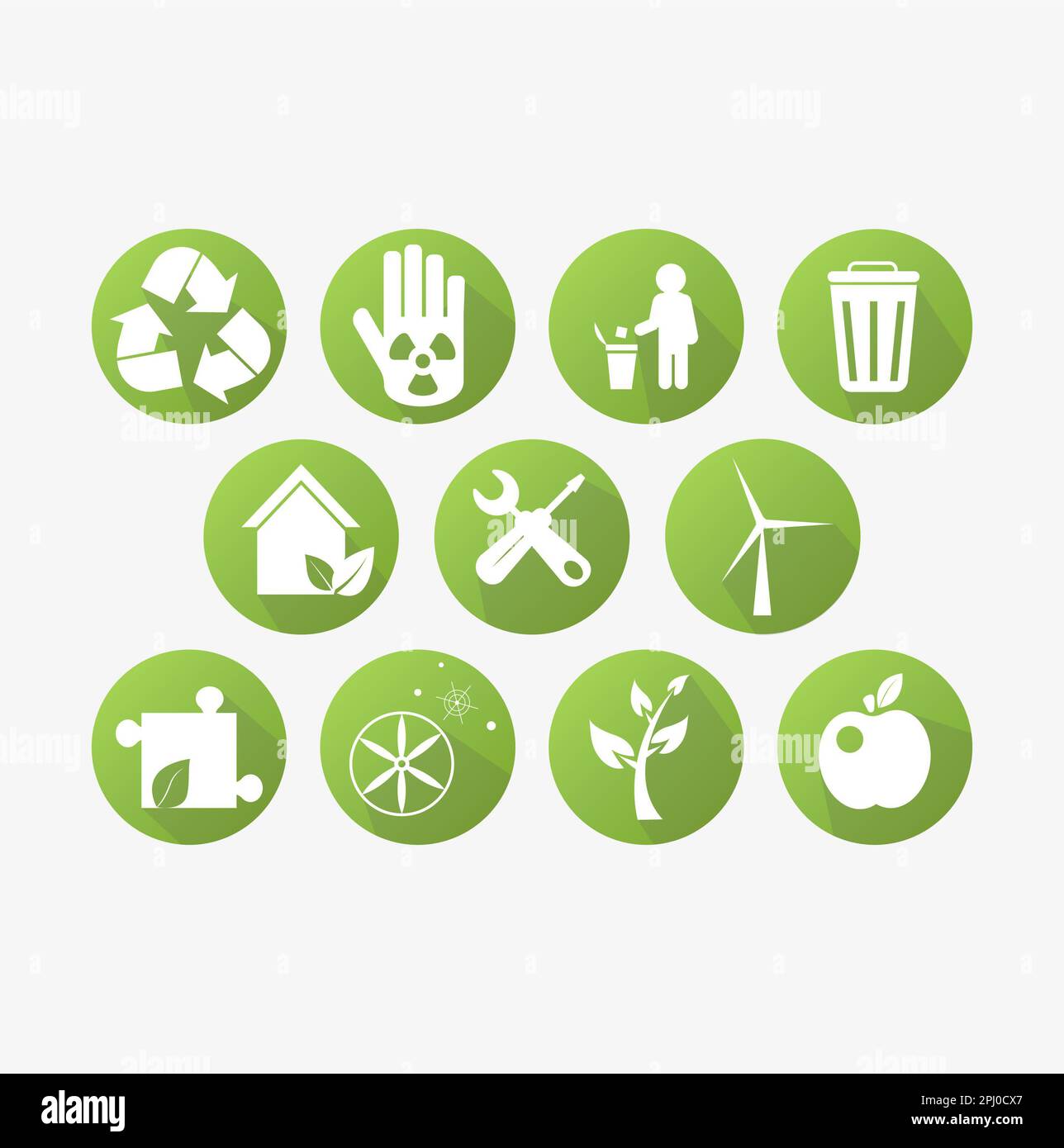 Set Of Eco Friendly Icons. Ecologic food stamps. Organic natural food ...