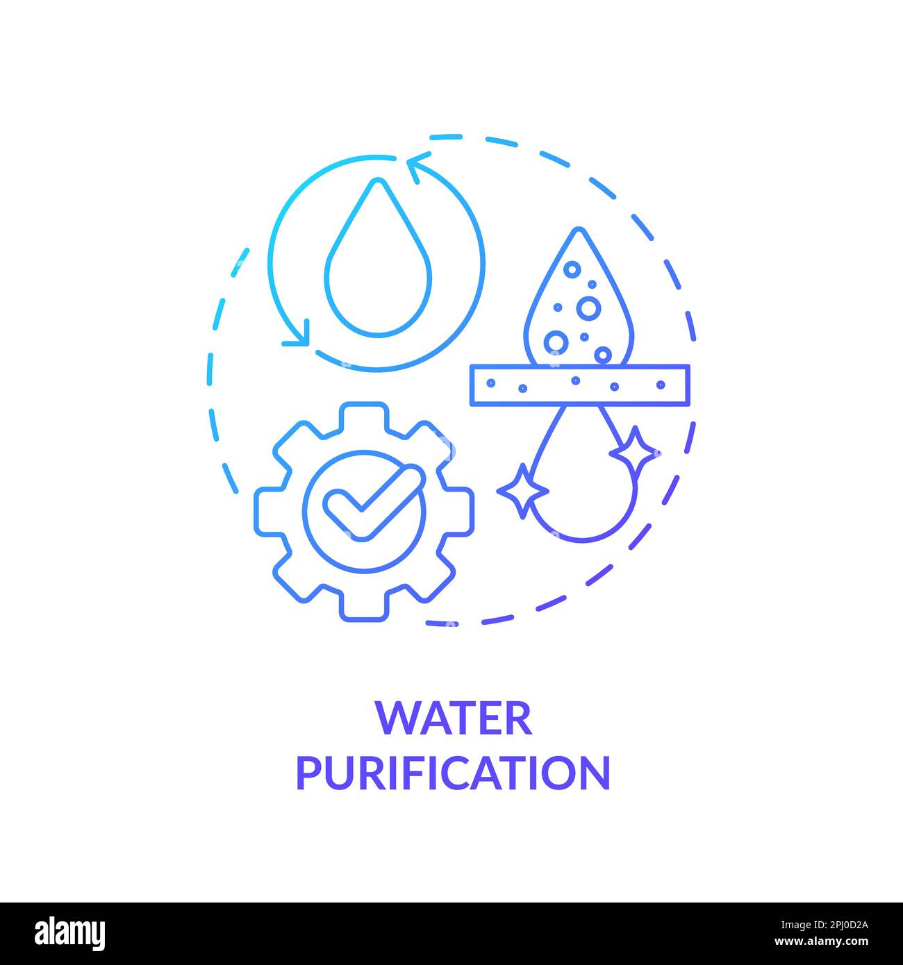Purification program Stock Vector Images - Alamy