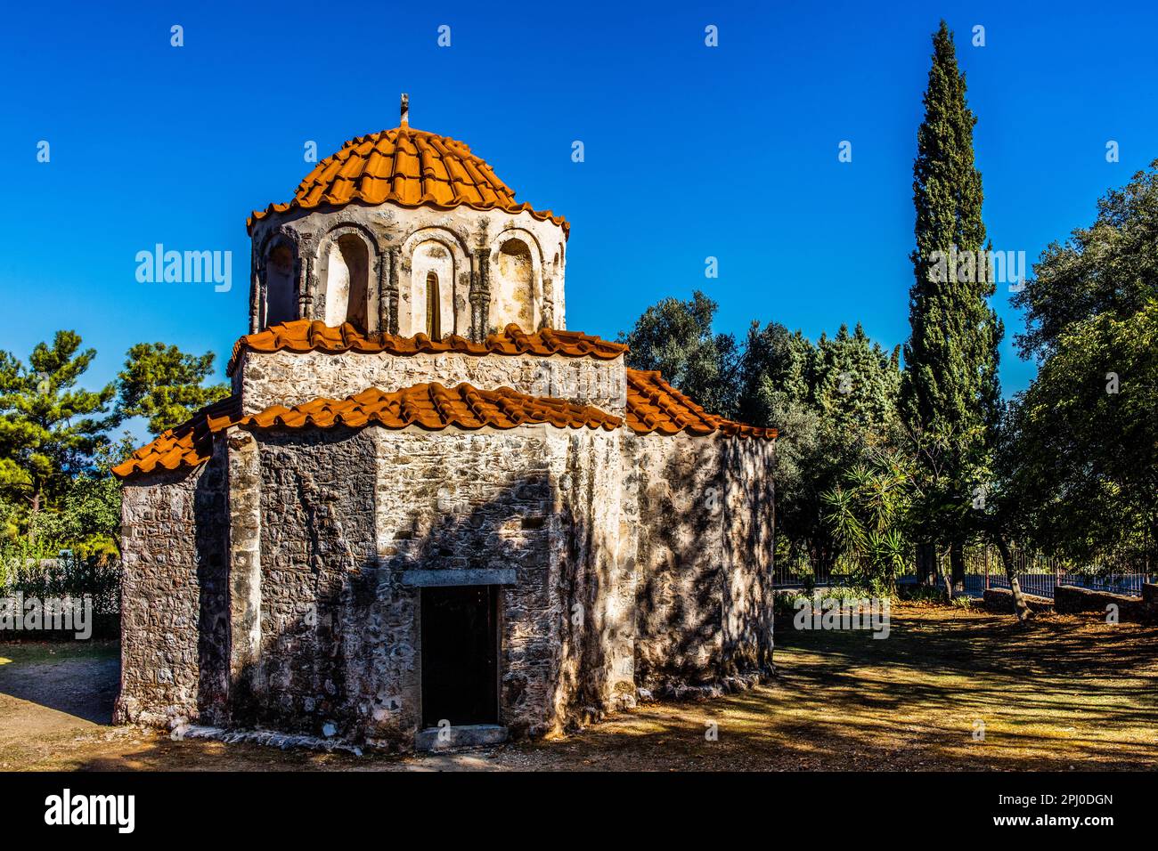 Byzantine Chapel of Agios Nikolaos Fountoukli, one of the oldest ...