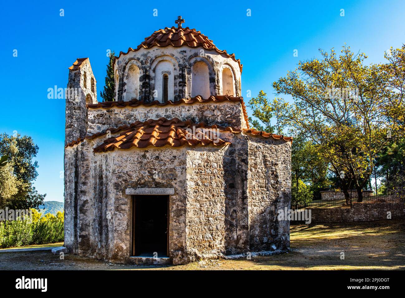 Byzantine Chapel of Agios Nikolaos Fountoukli, one of the oldest ...