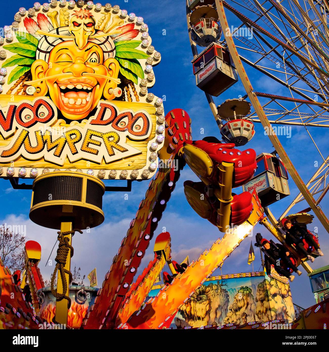 Palmkirmes, largest spring fair in North Rhine-Westphalia ...