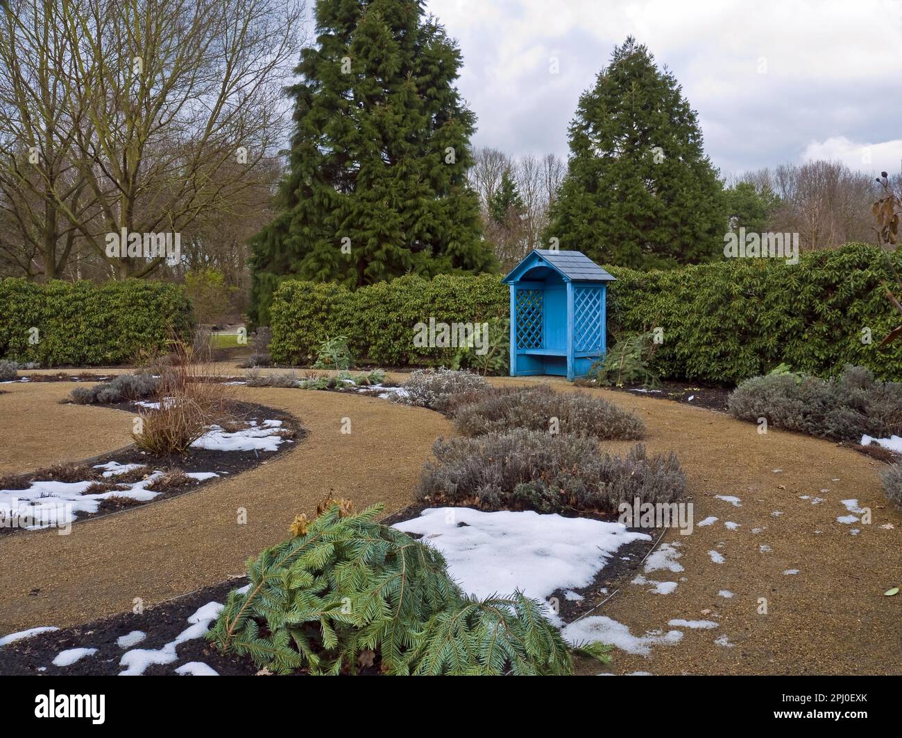 Early spring in the Bremen Botanical Garden, Germany Stock Photo - Alamy