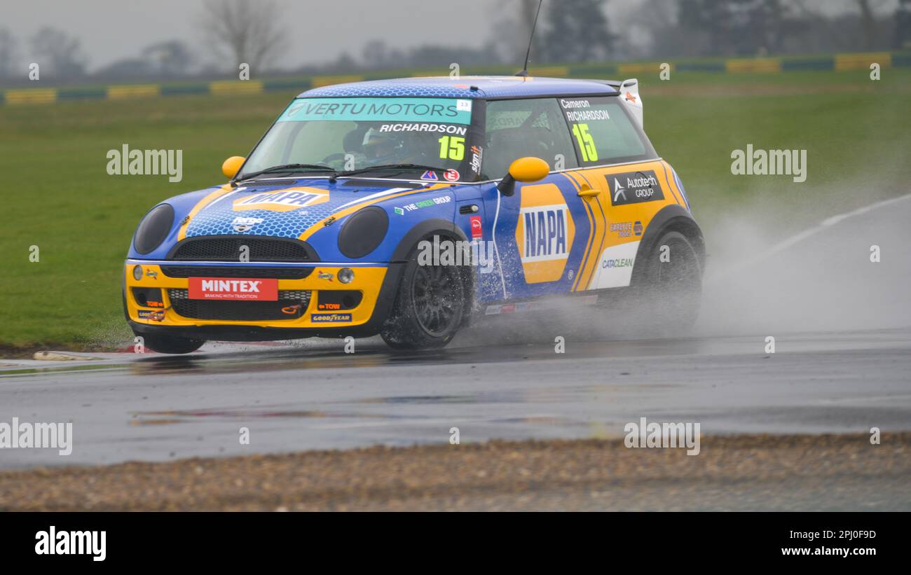 Mini Challenge Trophy 2023, Napa Racing UK, Croft track, Cameron ...