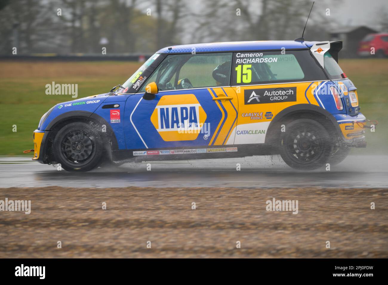 Mini Challenge Trophy 2023, Napa Racing UK, Croft track, Cameron ...
