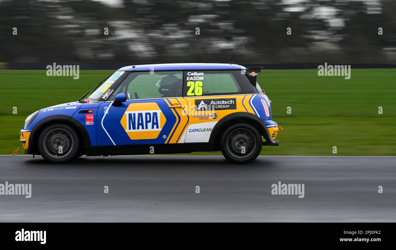 Mini Challenge Trophy 2023, Napa racing UK Callum Eason, Number 26 ...